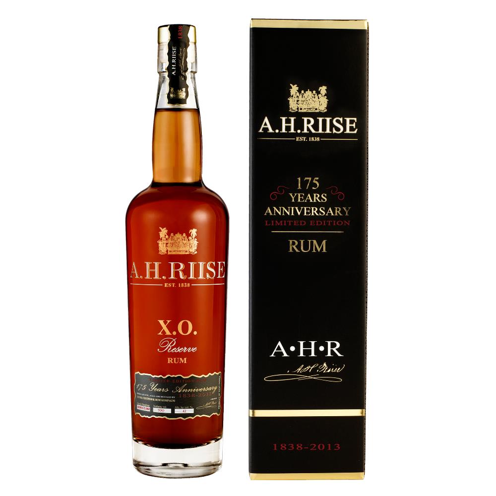 A.H. Riise Rum - XO Reserve, 175 Years Anniversary Rum, 42%,70cl ...