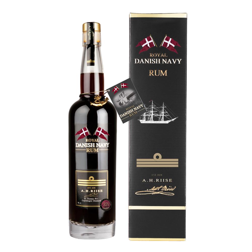 A.H. Riise Rum - Royal Danish Navy Rum, 55%, 70cl - slikforvoksne.dk